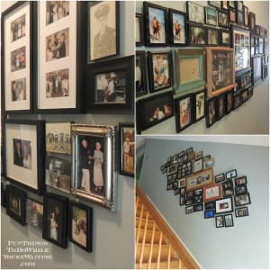 Gallery Wall Tutorial or How to Avoid Making a Mess of your Walls - Fun ...