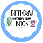 Birthday Interview Book